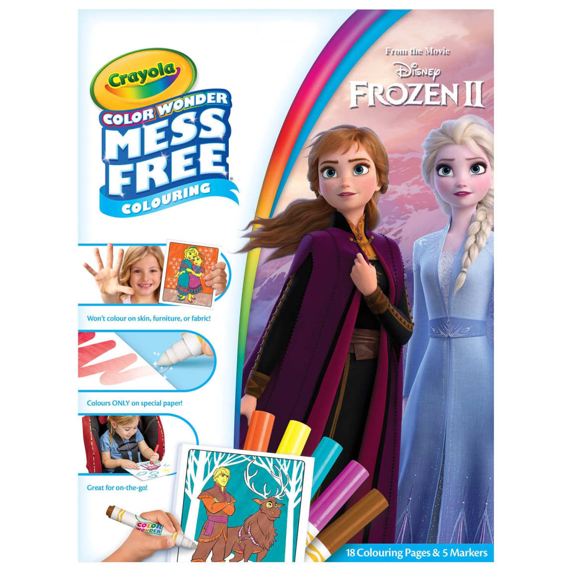 Crayola Colour Wonder - Frozen - B&M